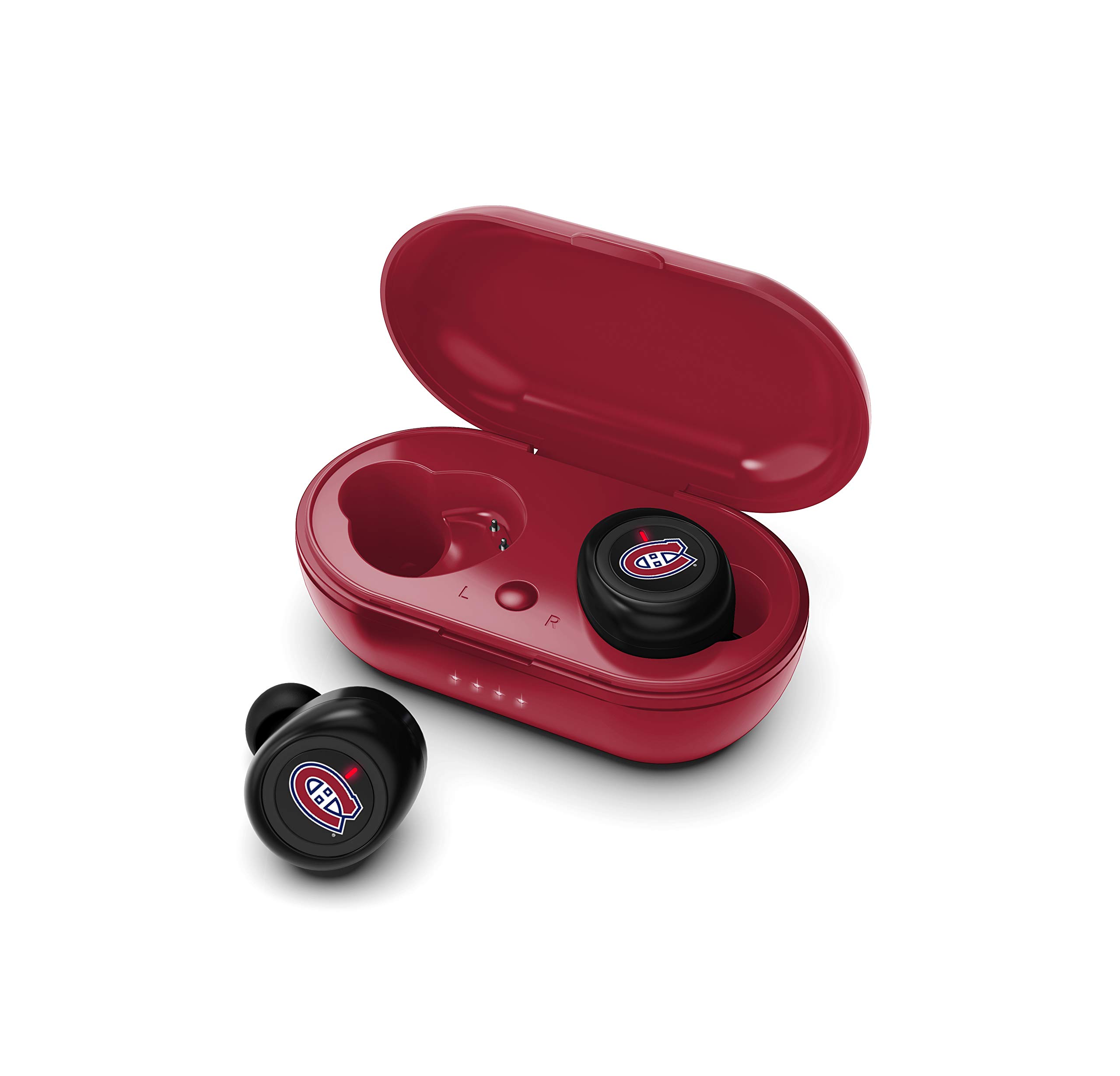 NHL Montreal Canadiens True Wireless Earbuds, Team Color