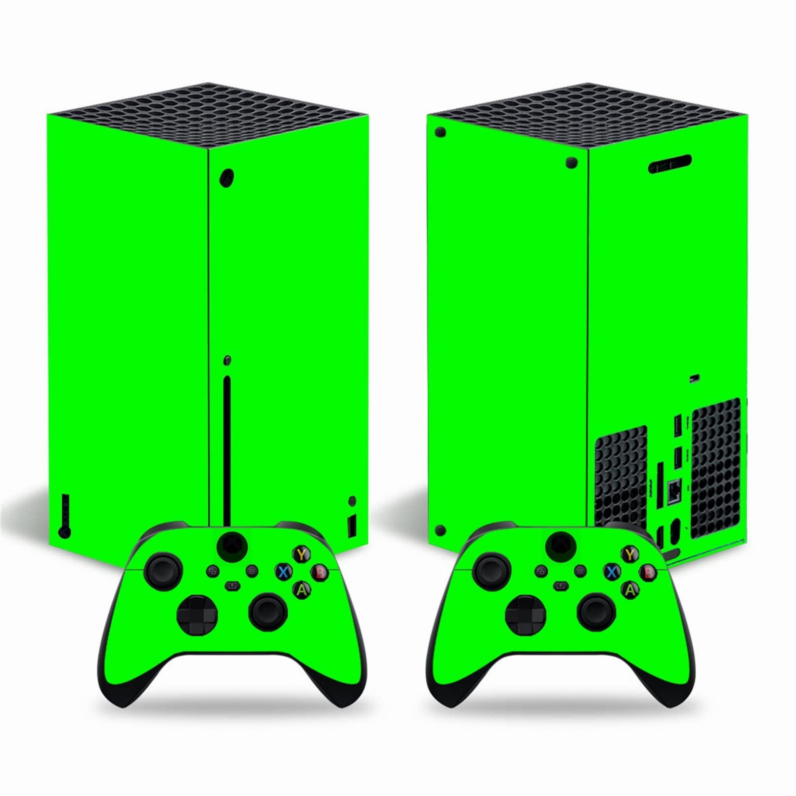 Top factory Skin Decal Protective Vinyl Skin Decal Cover for Series X Console Skins Wrap Sticker with Two Free Wireless Controller Decals 78175 Decal