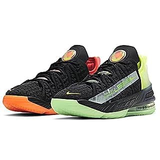 Nike Lebron 18 Grade School Basketball Shoe Limited Edition CW2760-009 (numeric_7) Black/Bright Crimson
