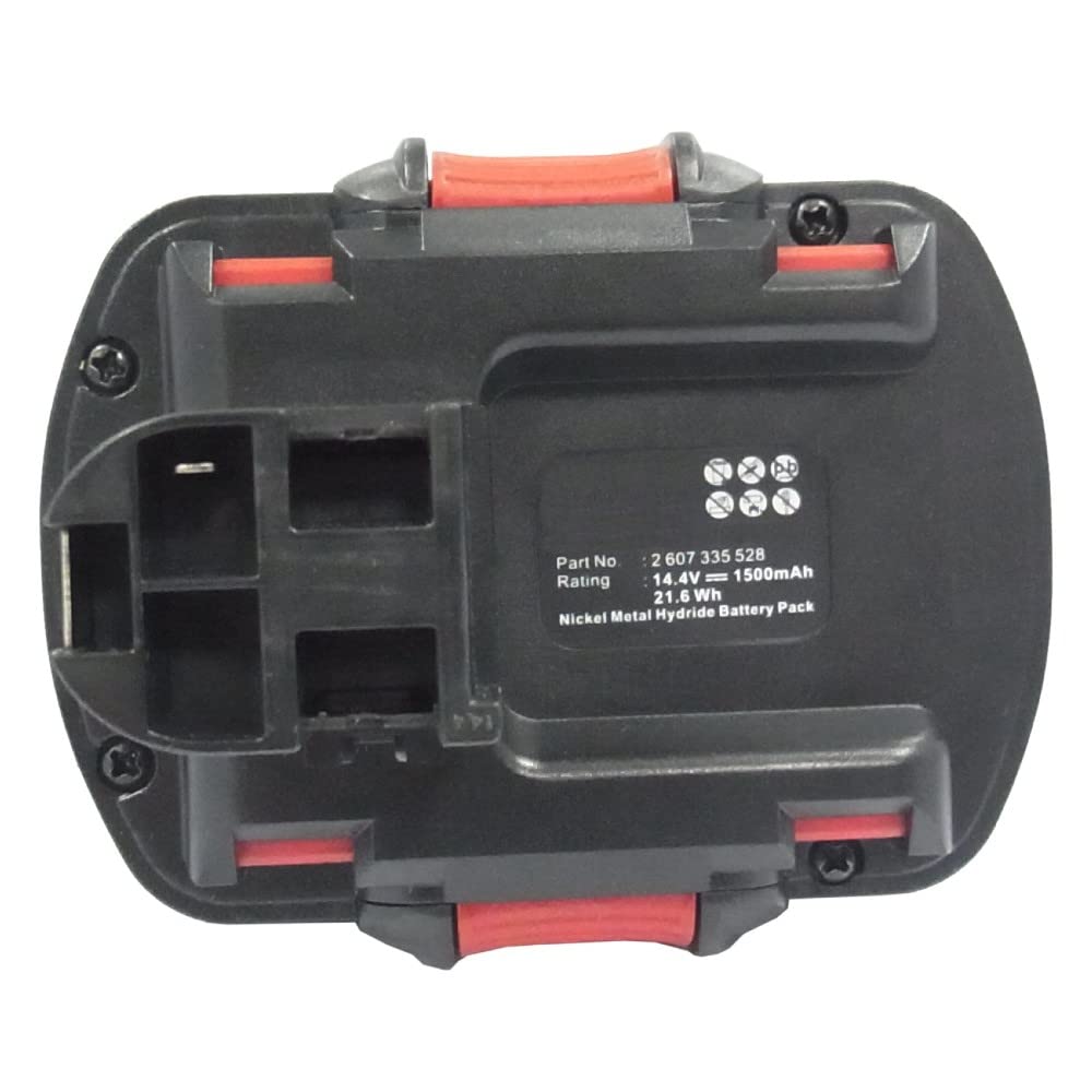 Synergy Digital Power Tool Battery, Compatible with Bosch 2 607 335 686 Power Tool, (Ni-MH, 14.4V, 1500mAh), Replacement for Bosch 2 607 335 264, 2 607 335 275, 2 607 335 276 Battery
