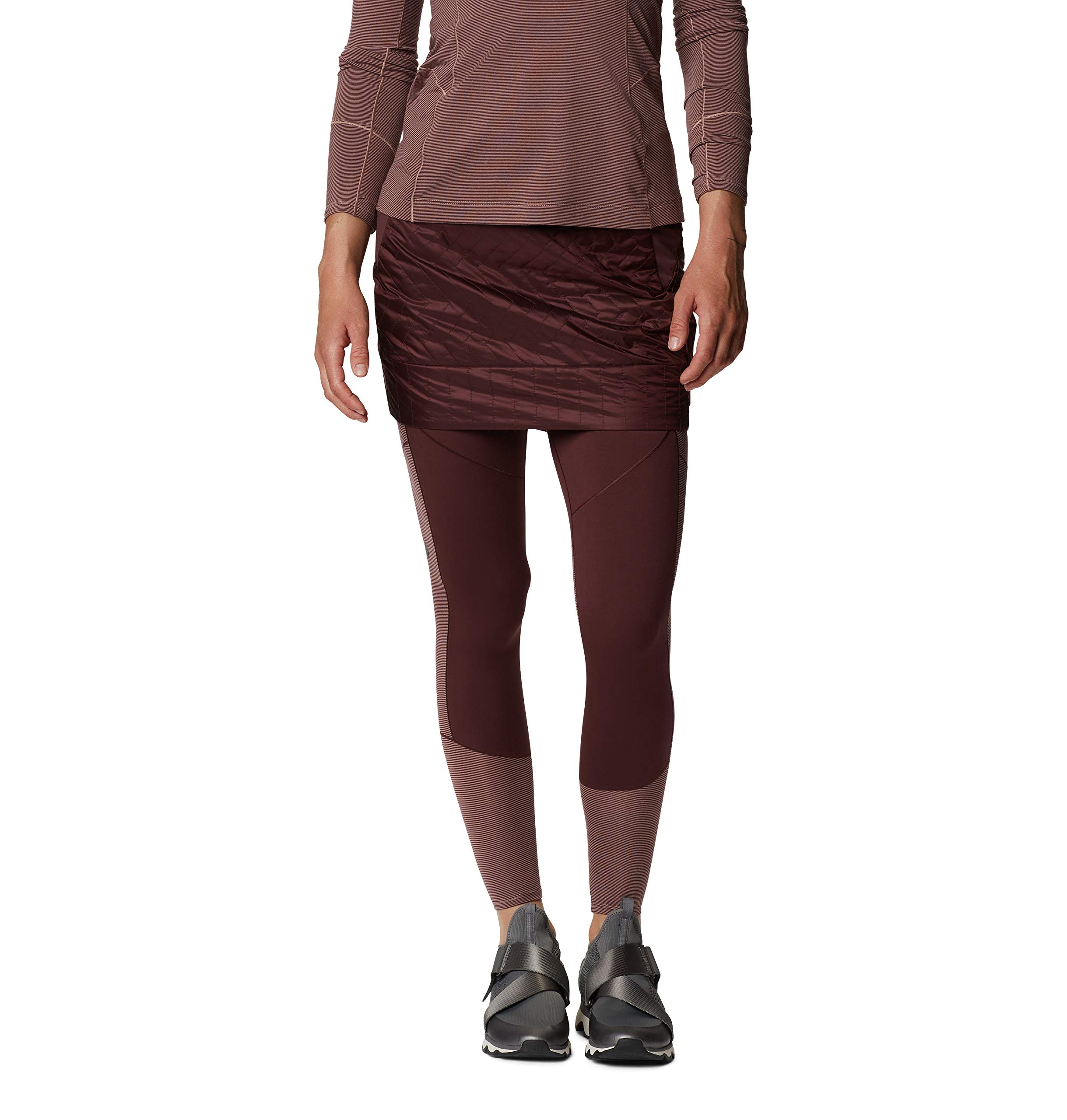 Mountain Hardwear Women's Standard Trekkin' Insulated Skirt, Black, X-Small