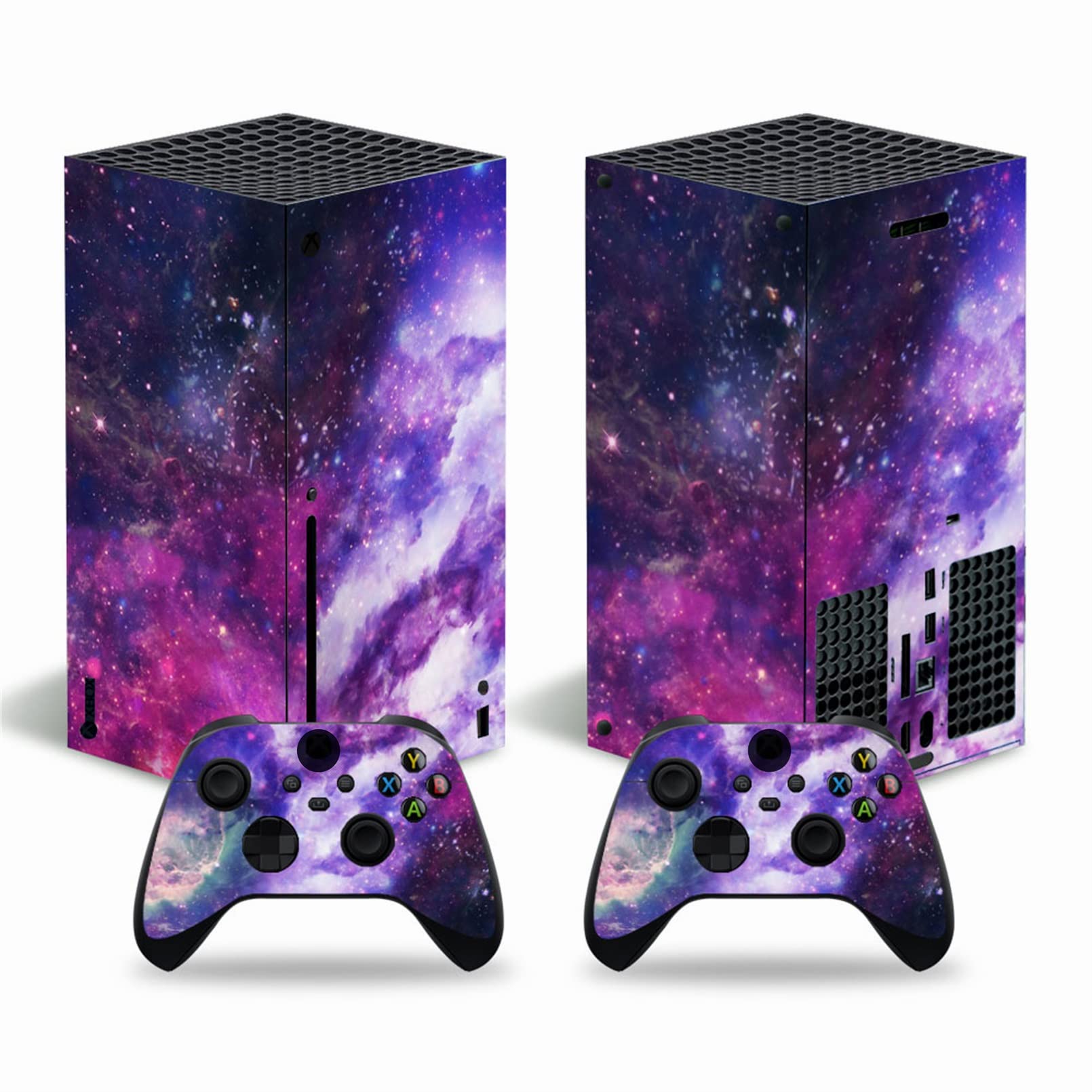 Top factory Skin Decal Protective Vinyl Skin Decal Cover for Series X Console Skins Wrap Sticker with Two Free Wireless Controller Decals 78288 Decal