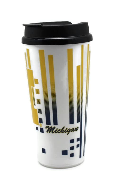 NCAA Michigan Wolverines Hype Travel Cup, 32-ounce