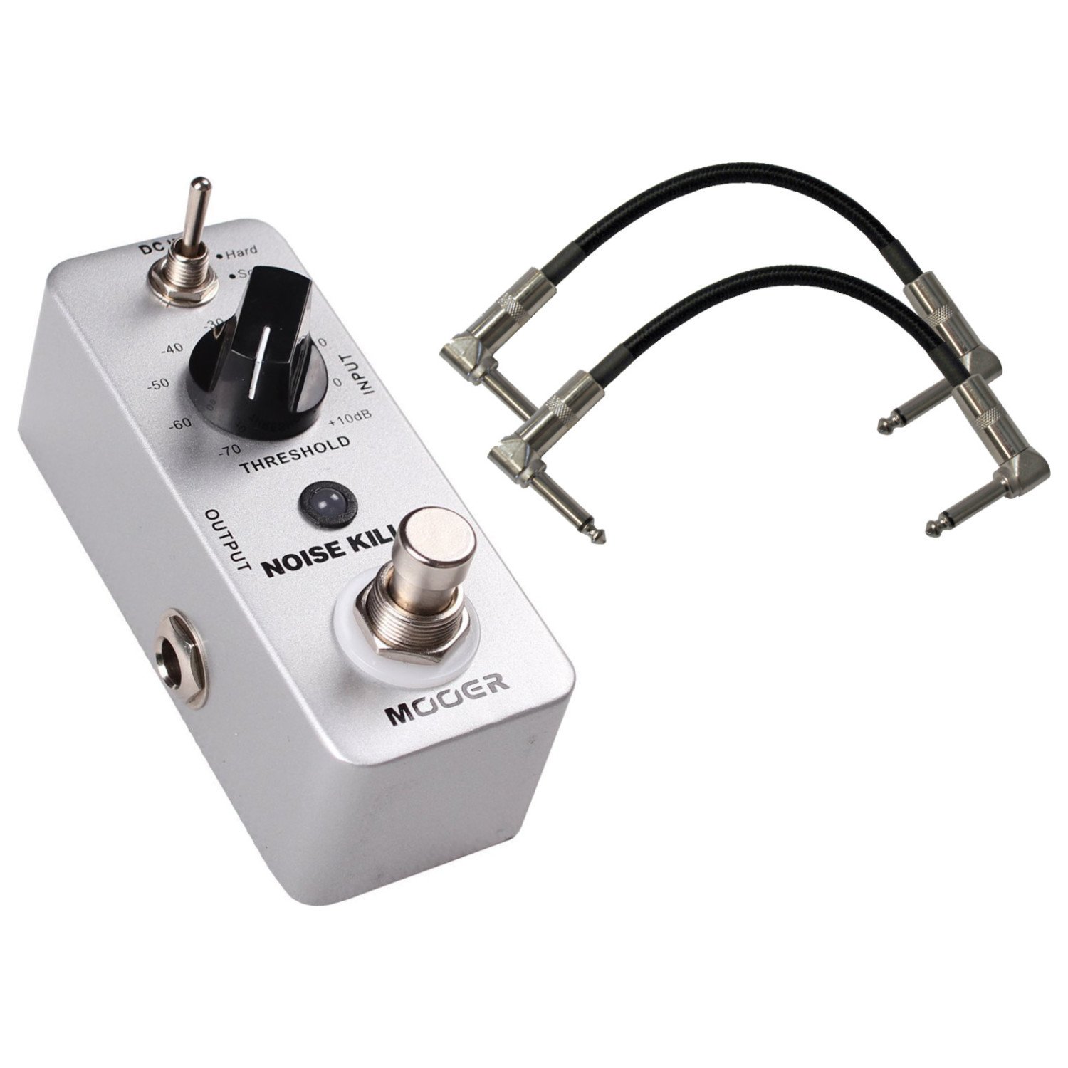 Mooer Noise Killer Noise Reducer Pedal w/ 2 Cables