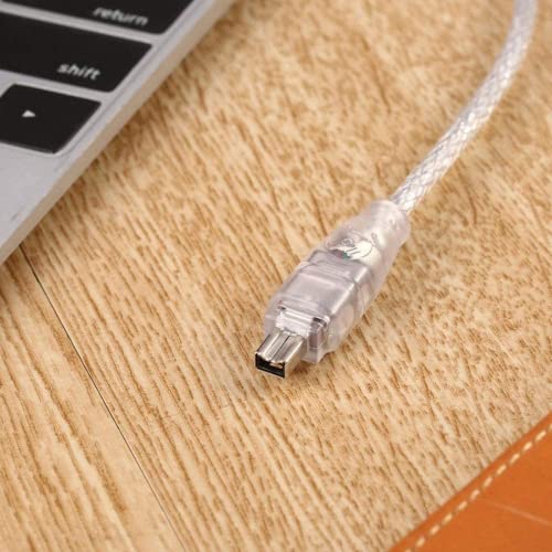 USB 2.0 Male to IEEE 1394 4Pin Male iLink Firewire DV Cable 5FT Compatible with Sony DV & D8.(Please Read The Last Picture hint on The Left Carefully Before Buying. Prevent Buying Mistakes)