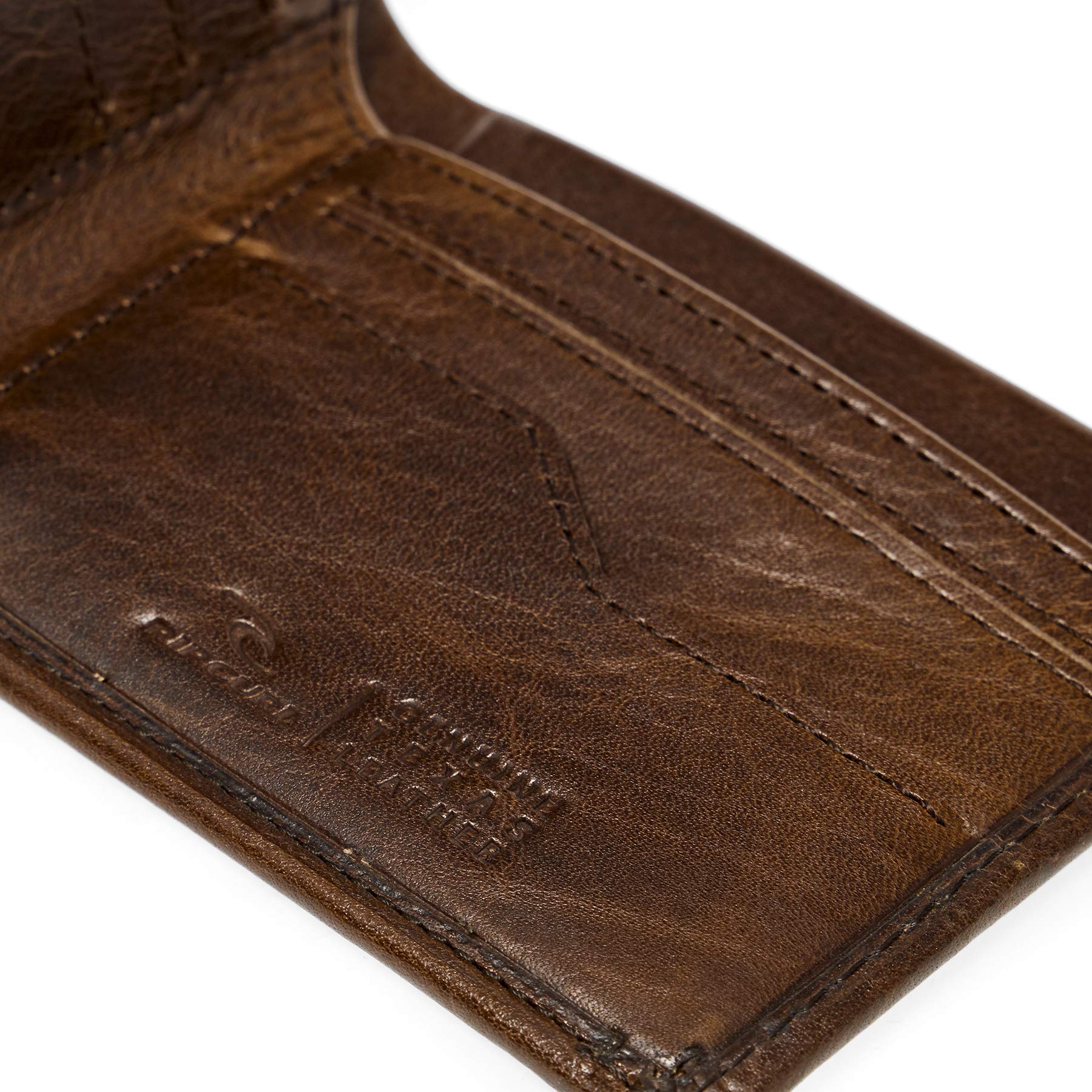 Rip Curl Texas Rfid All Day Mens Wallet One Size Brown