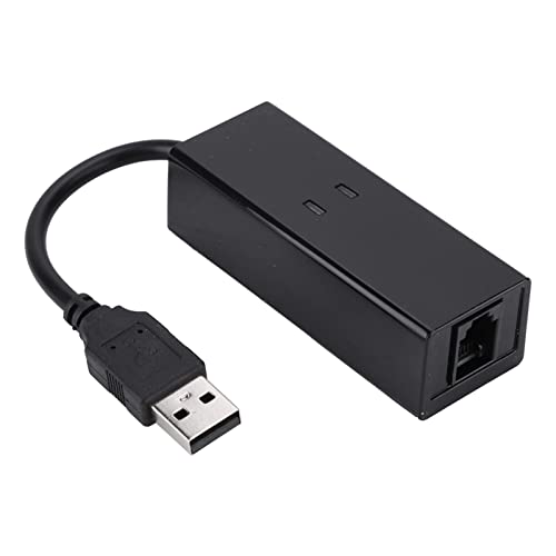 USB2.0 56K External Dial Up Fax Data Modem, V.92 Voice Fax Data Modem Dongle Adapter, for Windows 98, for Win SE, for Win 2000, for Win XP, for Win Vista, for Win 7
