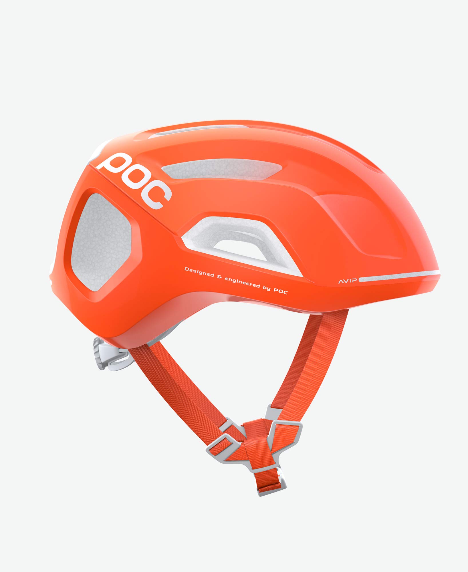 POC, Ventral Tempus Spin Bike Helmet Fluorescent Orange, MED