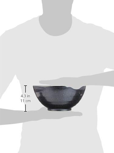 Tableware East Extra Large Sanuki Bowl 1,900cc Black