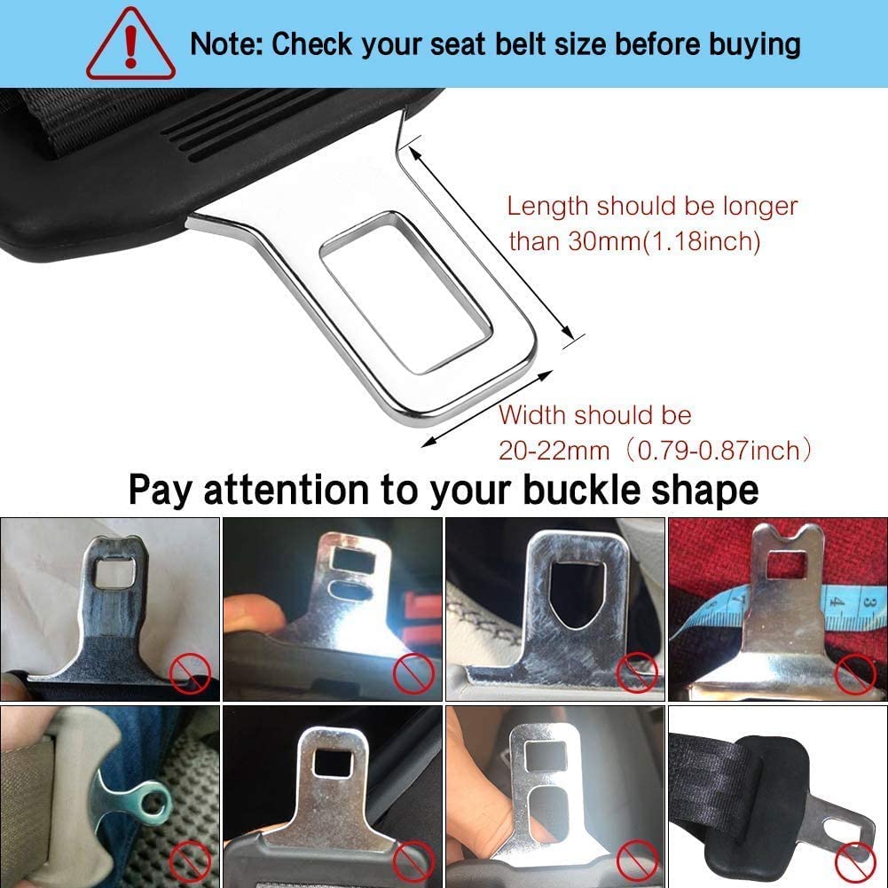 YNFJBHLH Womens Metal Seat Buckle Tactical Belt -Duty – Extender pack Quick Release Buckle for Buckle Replacement 3.4inch, short