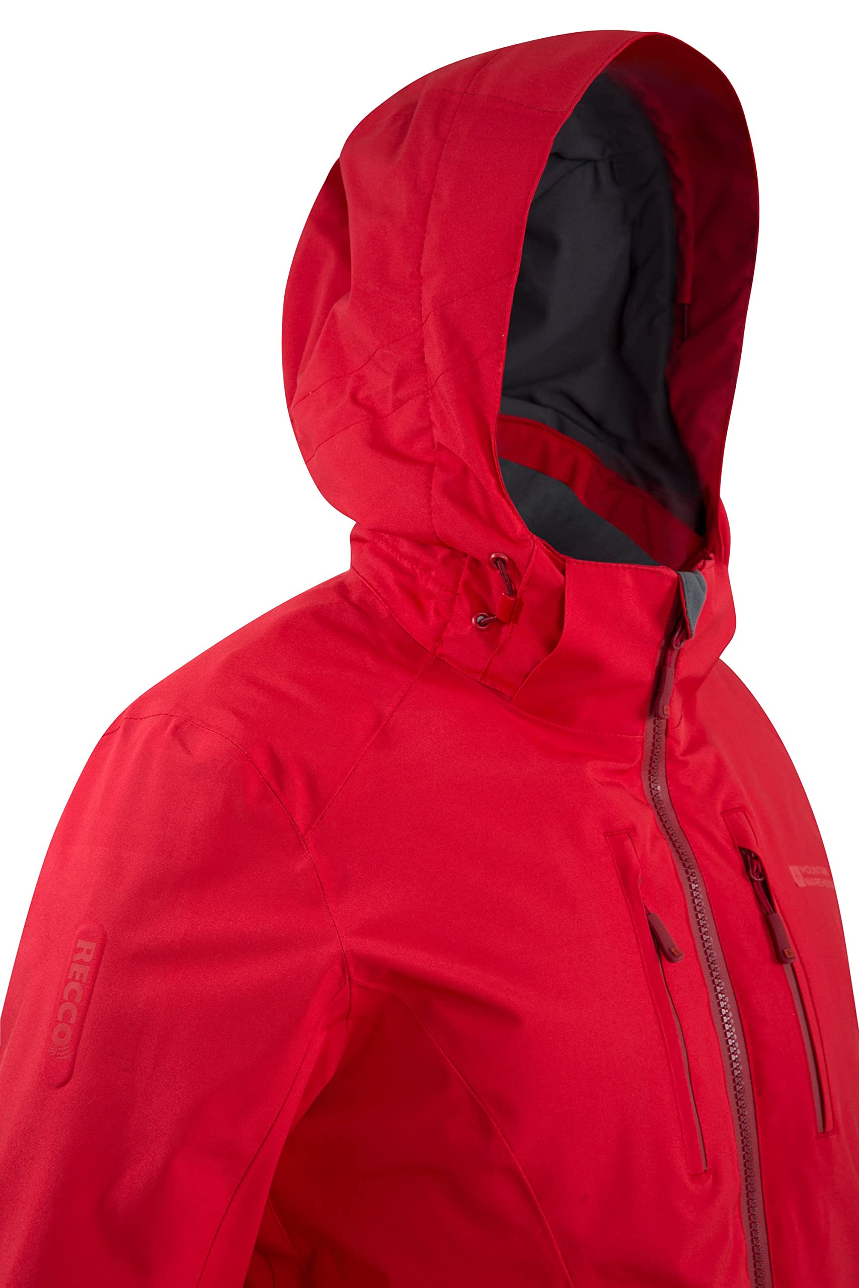 Mountain Warehouse Slopestyle Womens Extreme Ski Jacket - Winter Coat Red 16