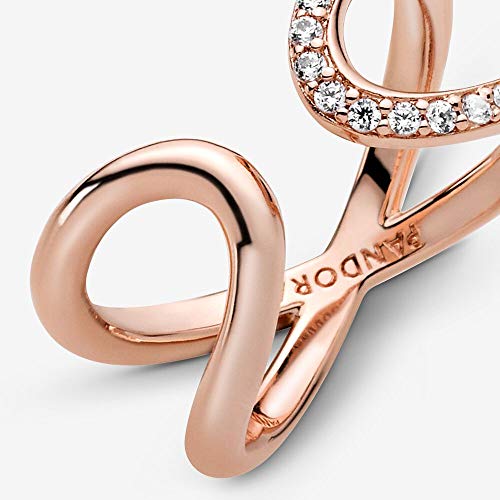 Pandora womens Base Metal Not applicable Rings, size 56, Metal