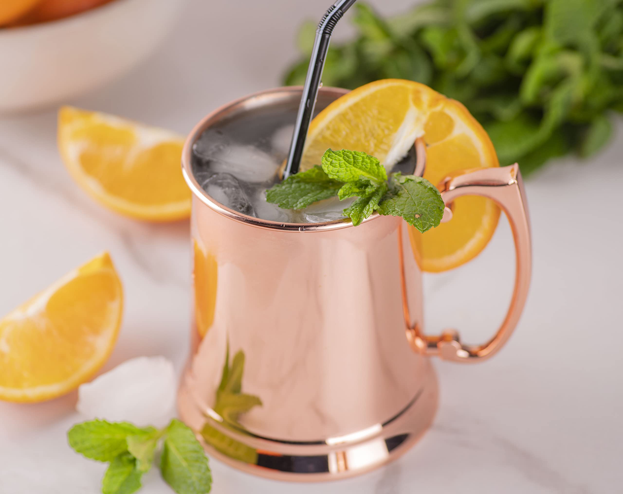 Tree Of Gondor Moscow Mule Mug, Lord Rings Copper Stein Beer Mug, Gift For Him Beer Stein 21oz Metal Tankard Pure Copper Plating Cup, Premium Quality Cocktail Mug, Drinking Mug