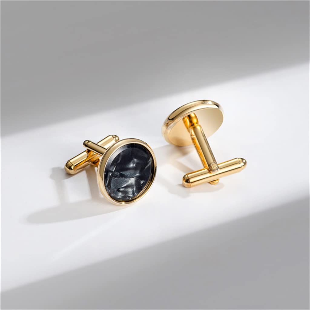 TREXD Man Shirt Cufflinks Cufflink Shirts Studs Button and Cufflinks for Mens Wedding Man Cuff Link Set Tie Clips