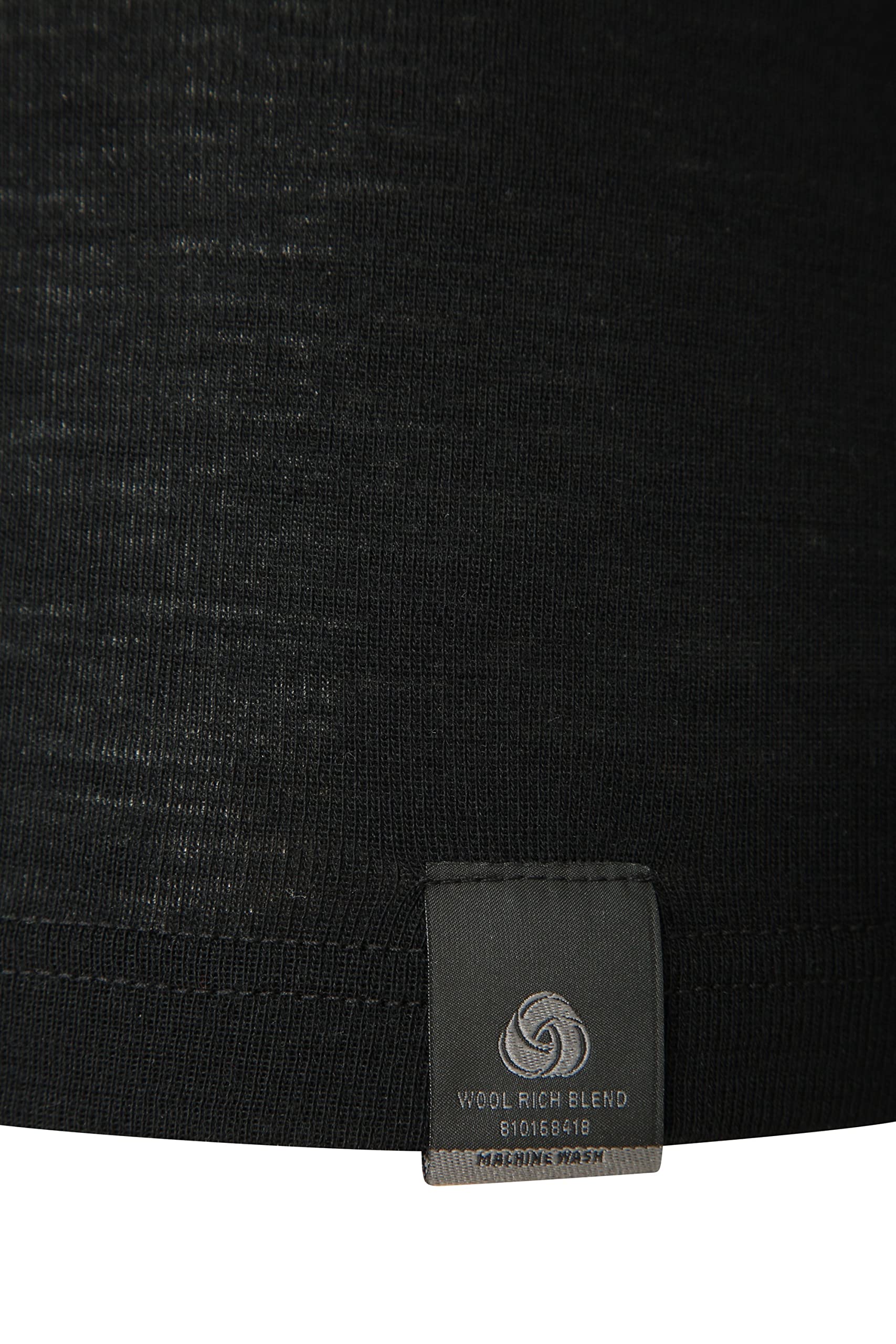 Mountain Warehouse Merino Womens Top - Ladies Thermal Baselayer Black 2