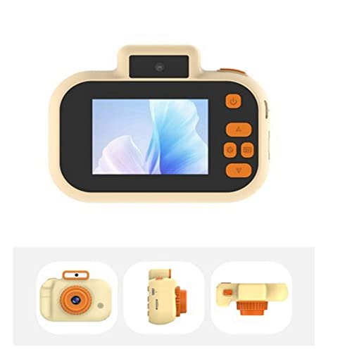 PRIZOM Children's Camera High-Definition 4000W Front Rear Dual-Camera 2 Inch 1080P HD Screen Digital Camera Photography, B