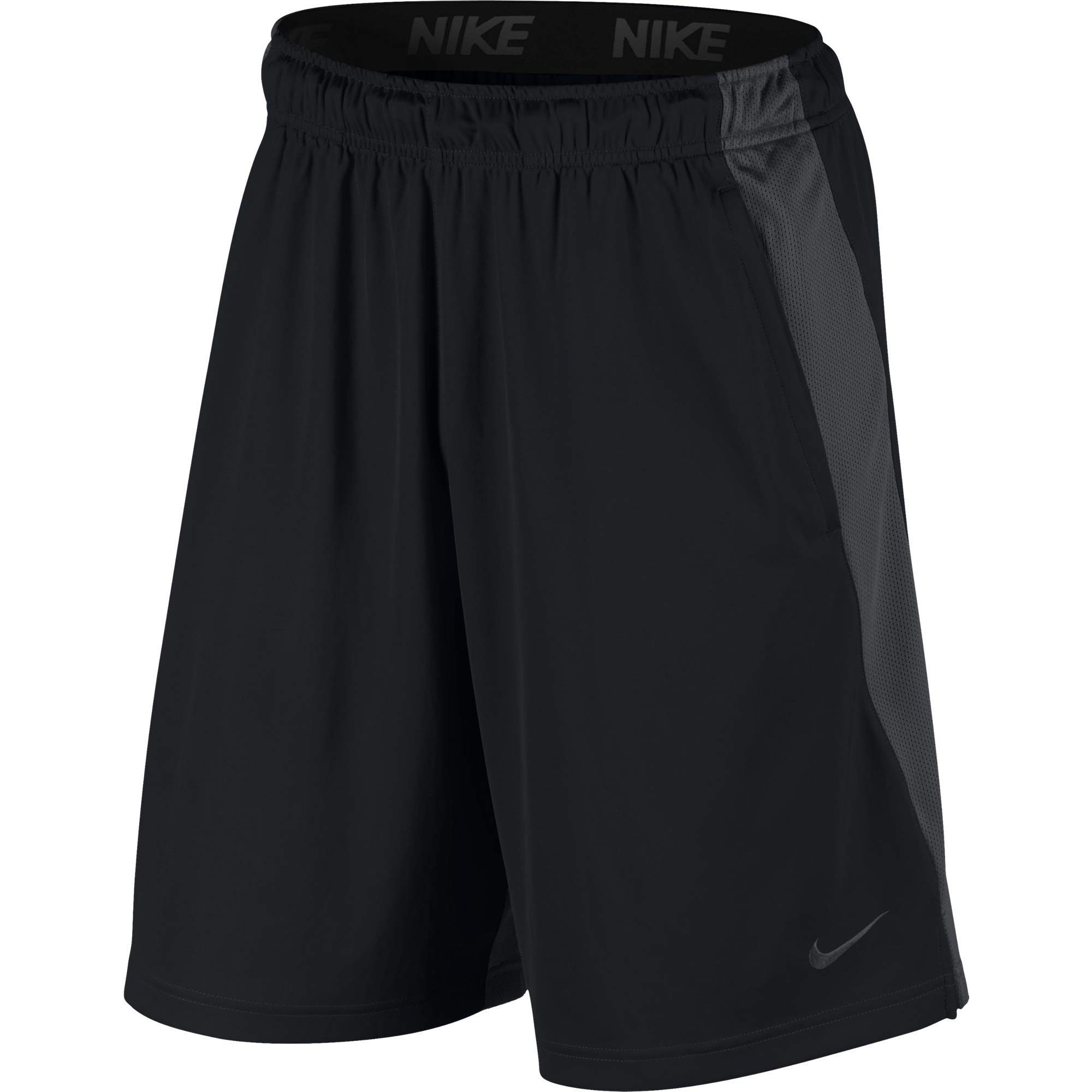 Nike Dry Training Shorts, Dri-FIT Men's athletic shorts with side pockets, Black/Anthracite/Black/Dark Grey, 3XL