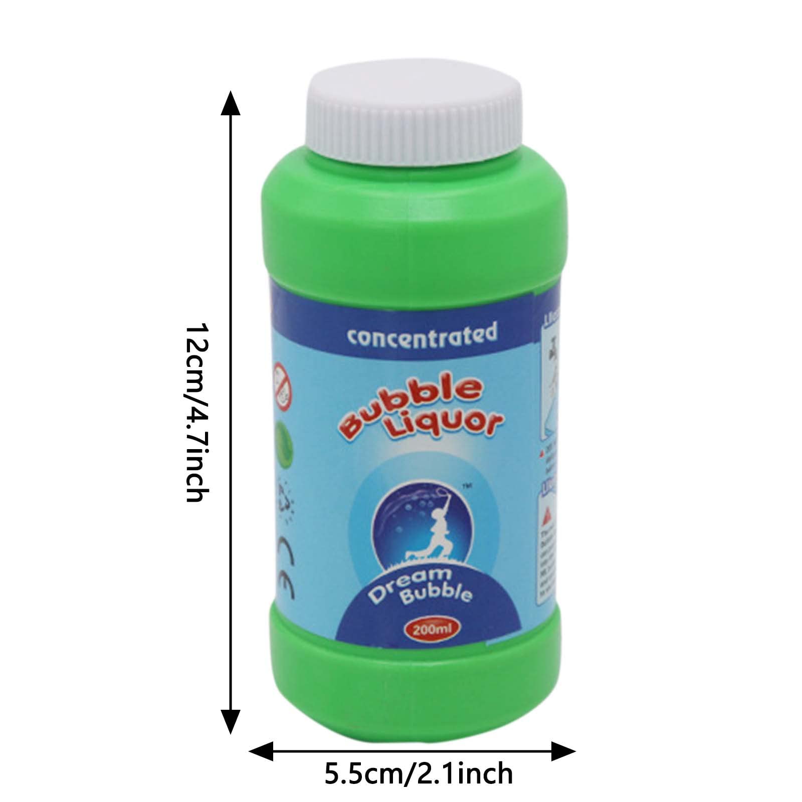 npkgvia Solution Wedding Bubble Blower Supplies Bubble 200ml Supplies Water Bubble Toy Juice Liquid Bubble Soap Bable Toy Little Boy Age 2-4 (Multicolor, One Size)
