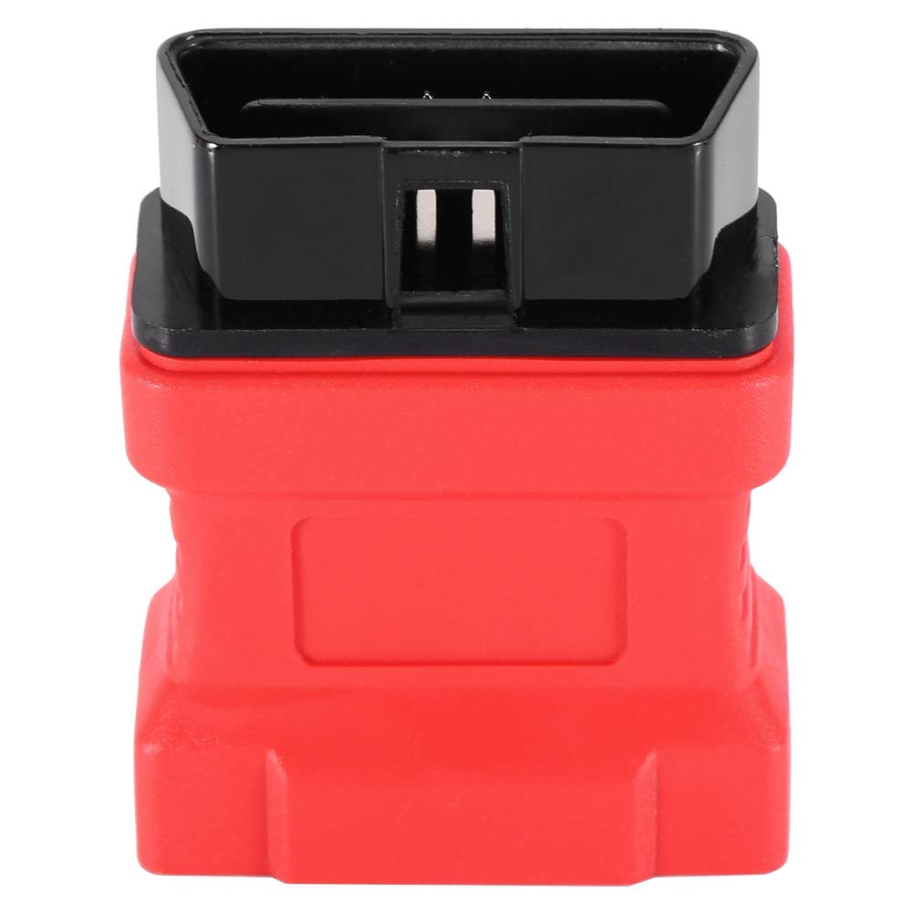 OBD II 16 Pin Extension Cable Car Diagnostic Extender Cord Adapter Connector for Autel Maxidas DS708 Scanner Red