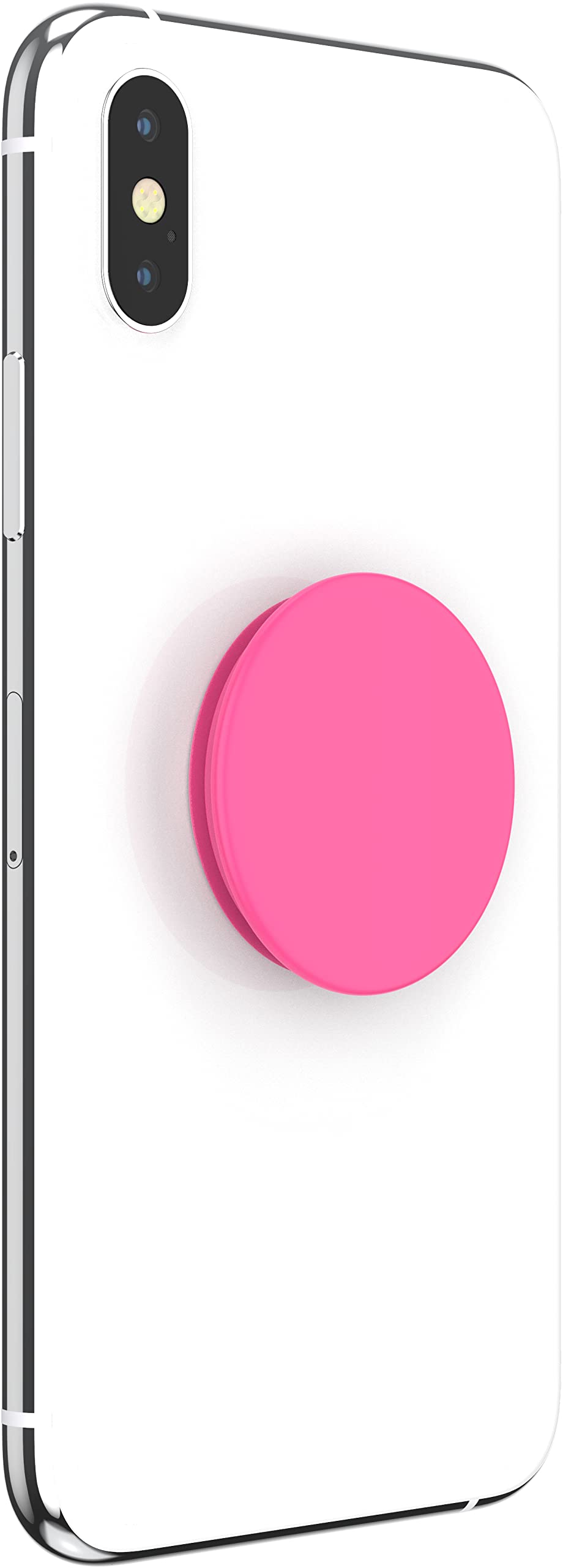 PopSockets: Phone Grip with Expanding Kickstand, Pop Socket for Phone - Neon Pink