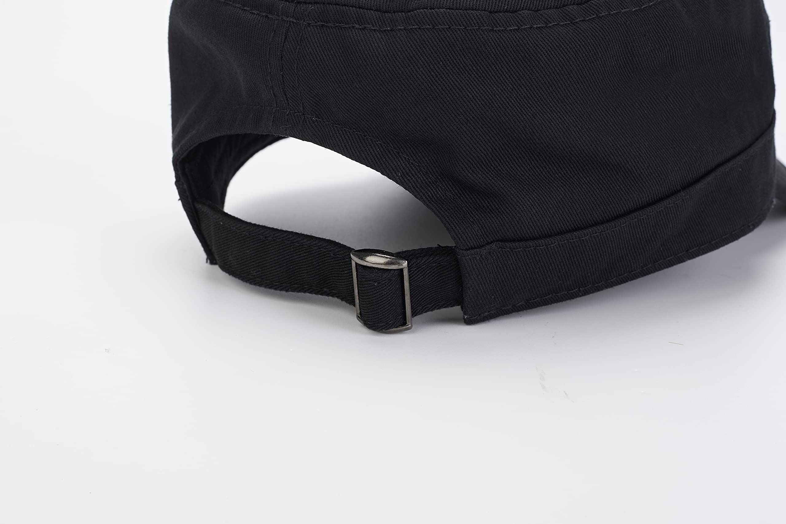 SGL Anti-Radiation Cotton Military Cap Cadet Flat Baseball Effective Shielding Signal Fluctuation 99.99% Protect Brain Hat Protective (Black), One Size