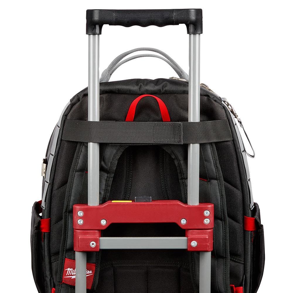 Milwaukee Ultimate Jobsite Backpack,Constructed of 1680D Ballistic Materials,with 48 Total Pockets, 5X More Durable and 2X More Padding, unsurpassed Comfort and Jobsite Performance!