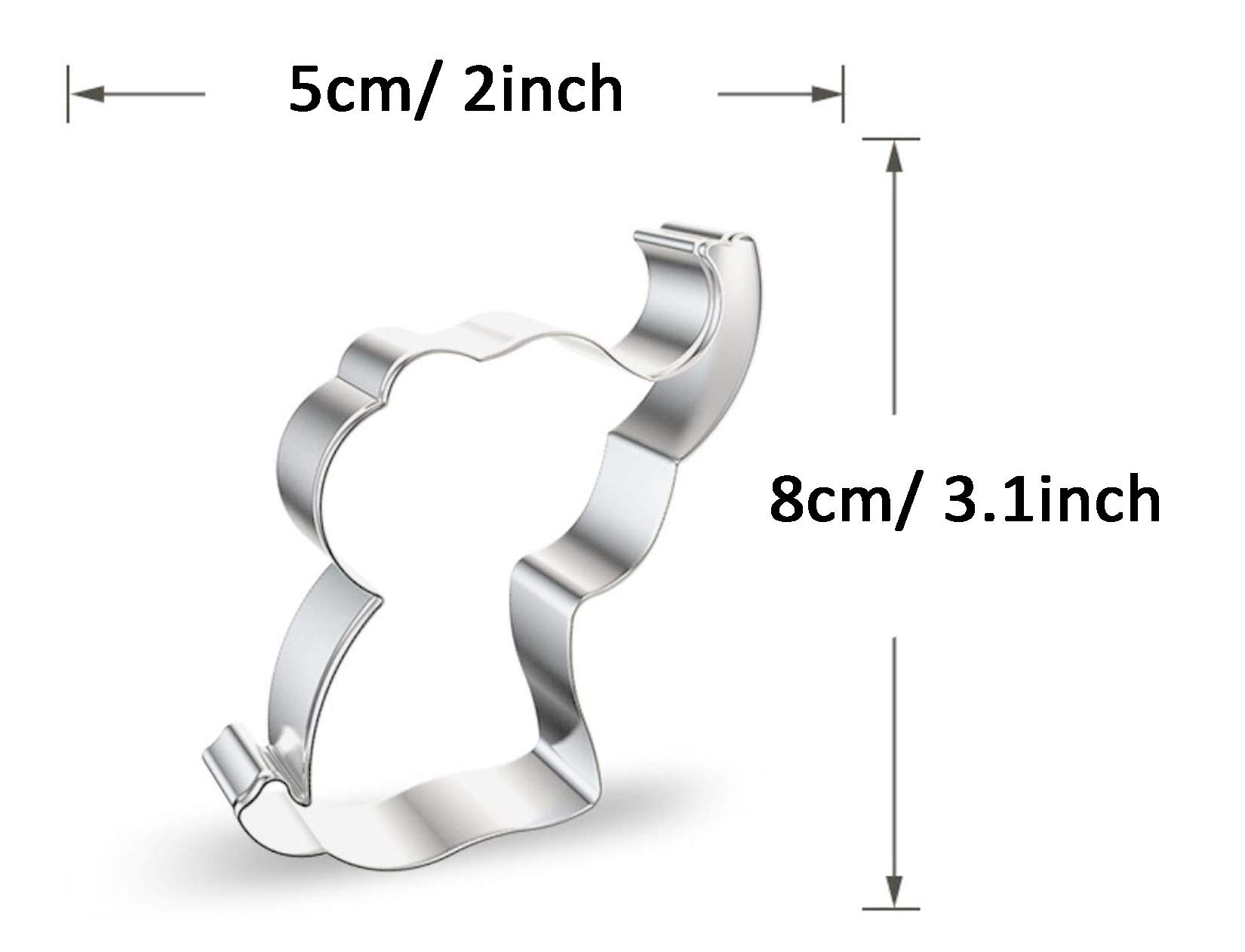 WJSYSHOP Elephant Cookie Cutter - F