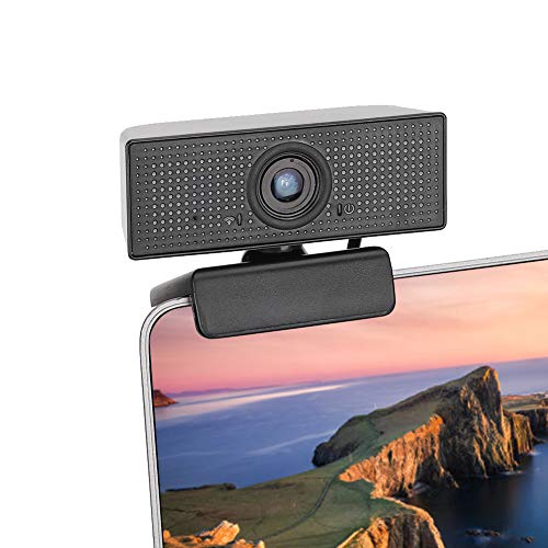 Zyyini Bindpo 1080P 30fps USB Webcam, 2MP PC Laptop Web Camera with HD Microphone, Automatic White Balance, Plug and Play for Video Conference, Online Teaching, Recording