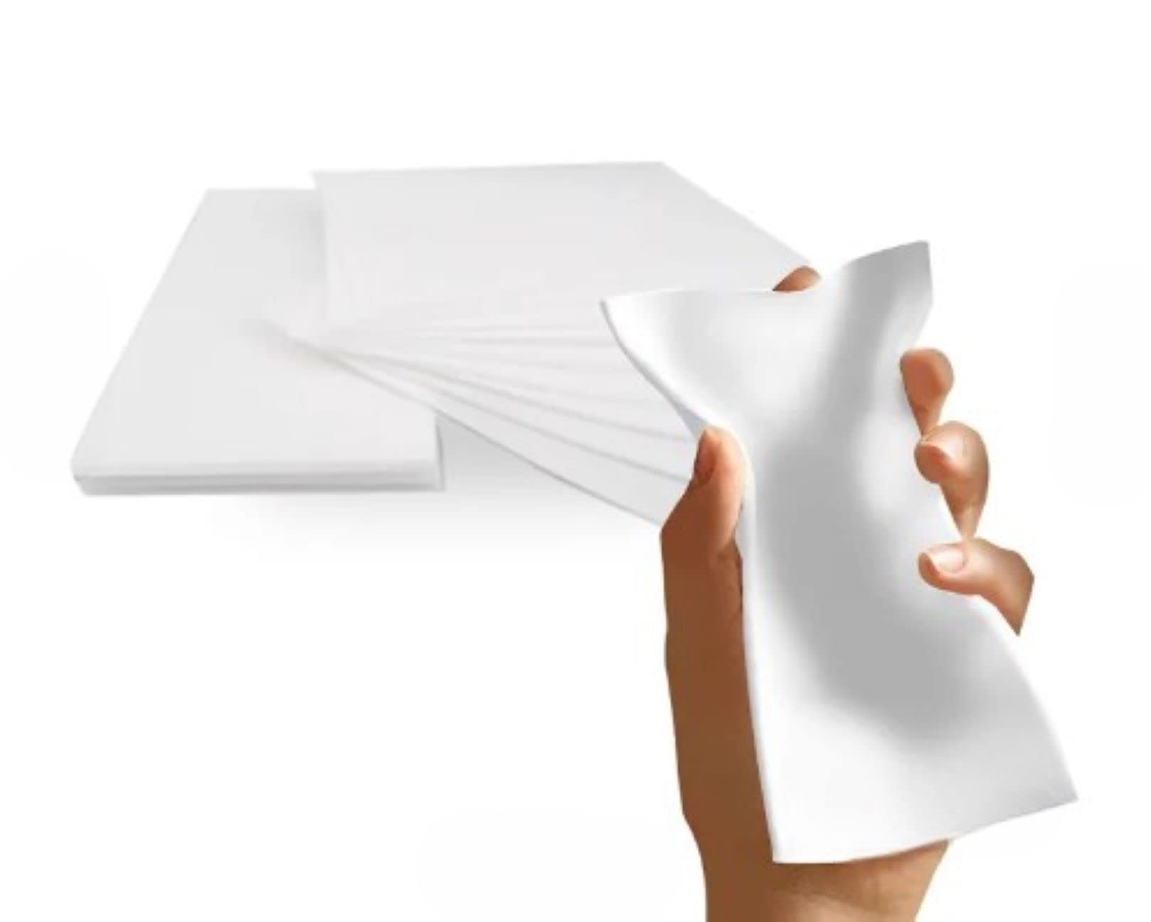 MinnYaso 100 Pack Extra Large - Extra Thick - Super Durable Magic Sponge Eraser Sheets 7.25" x 4.5" x 0.12" | All Purpose Household Cleaner Pads for Kitchen, Bathroom, Floors, Walls, Sink, Toilet