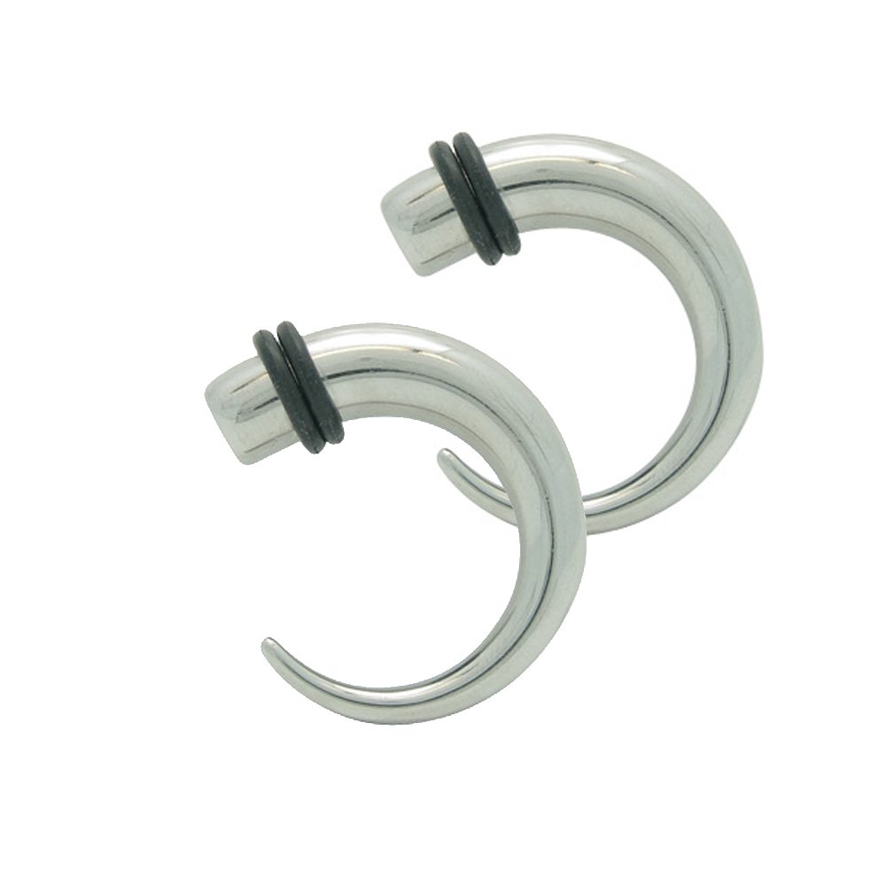 Pierce Plex 10 Gauge up to 0 Gauge Circular Steel Ear Expanders