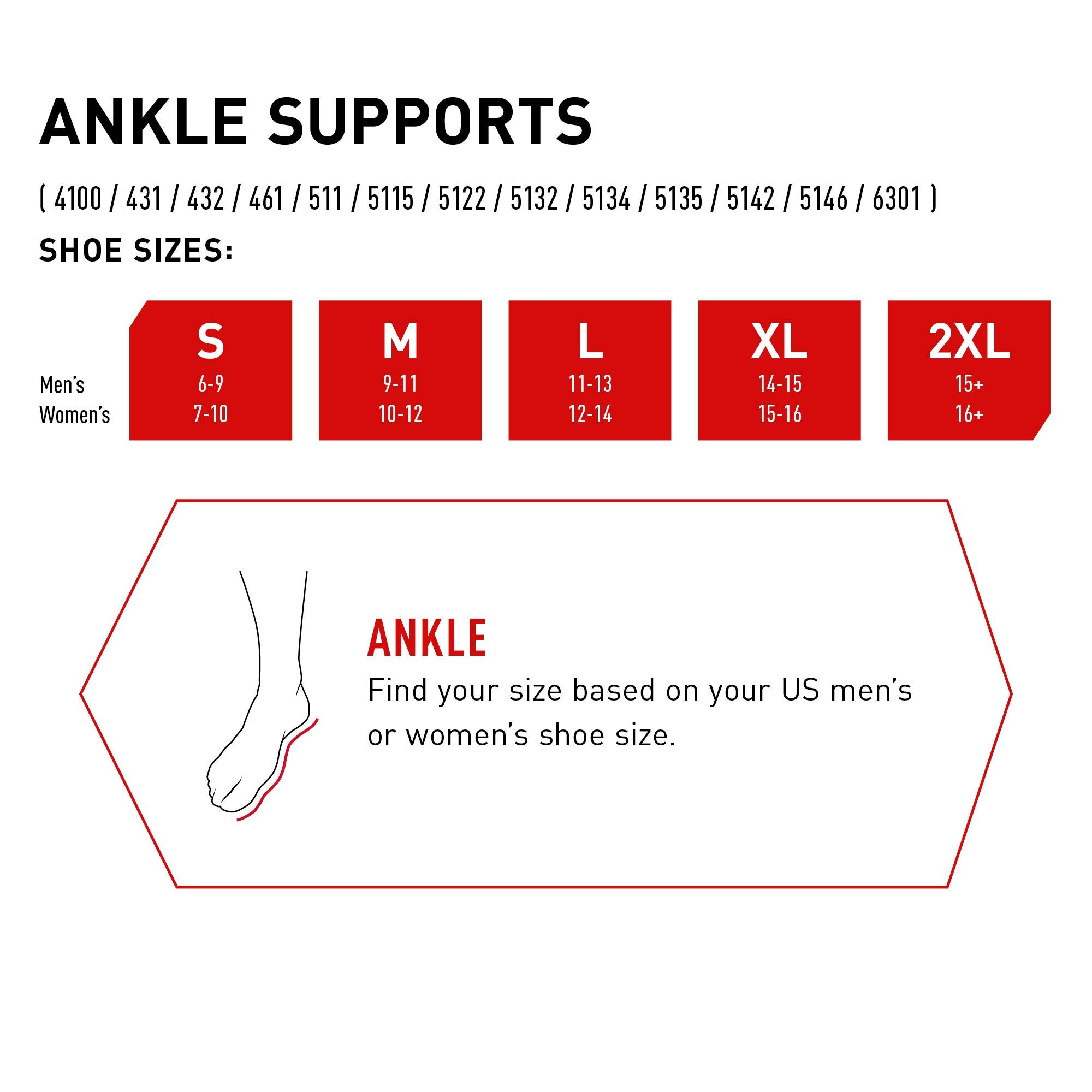 McDavid 5132 Elite Engineered Elastic™ Ankle Sleeve with Compression Ankle Support for Relief from Ankle Injuries, Sprains and Pains