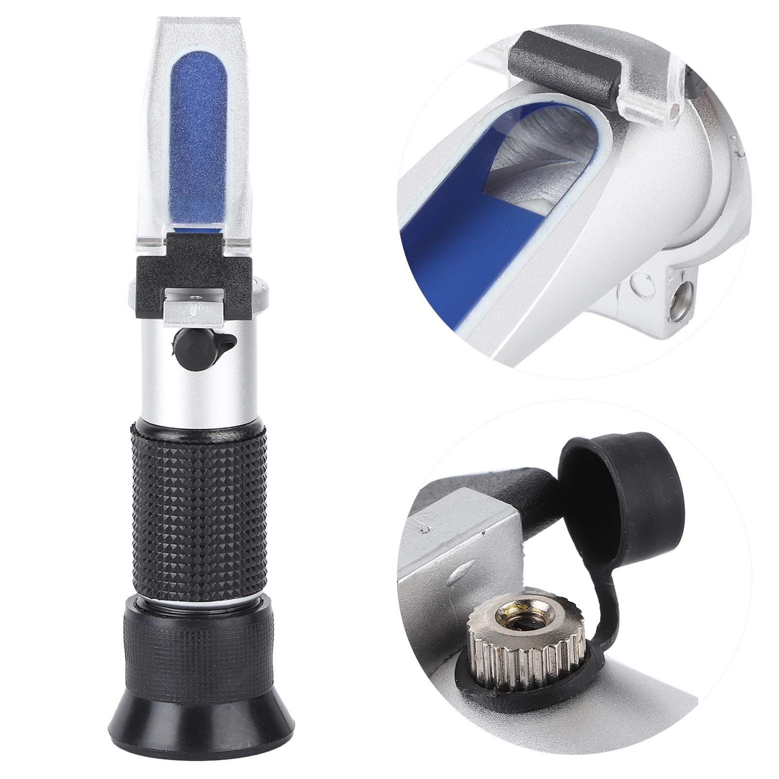 Test Refractometer, Automotive Antifreeze Refractometers Aluminium Alloy Freezing Point Temperature Tester Device