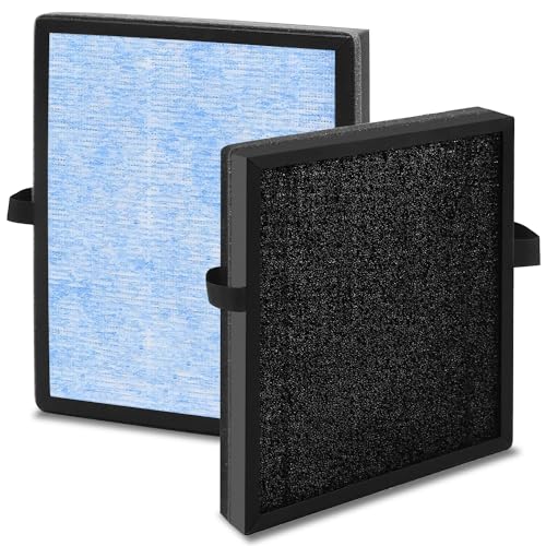 MK04 Replacement Filter Compatible With Aroeve - H13 Hepa Filter Replacement For Filte Pet Dander,2 Pack Replacement Filter For Bedroom And Office, Part #MK04LX
