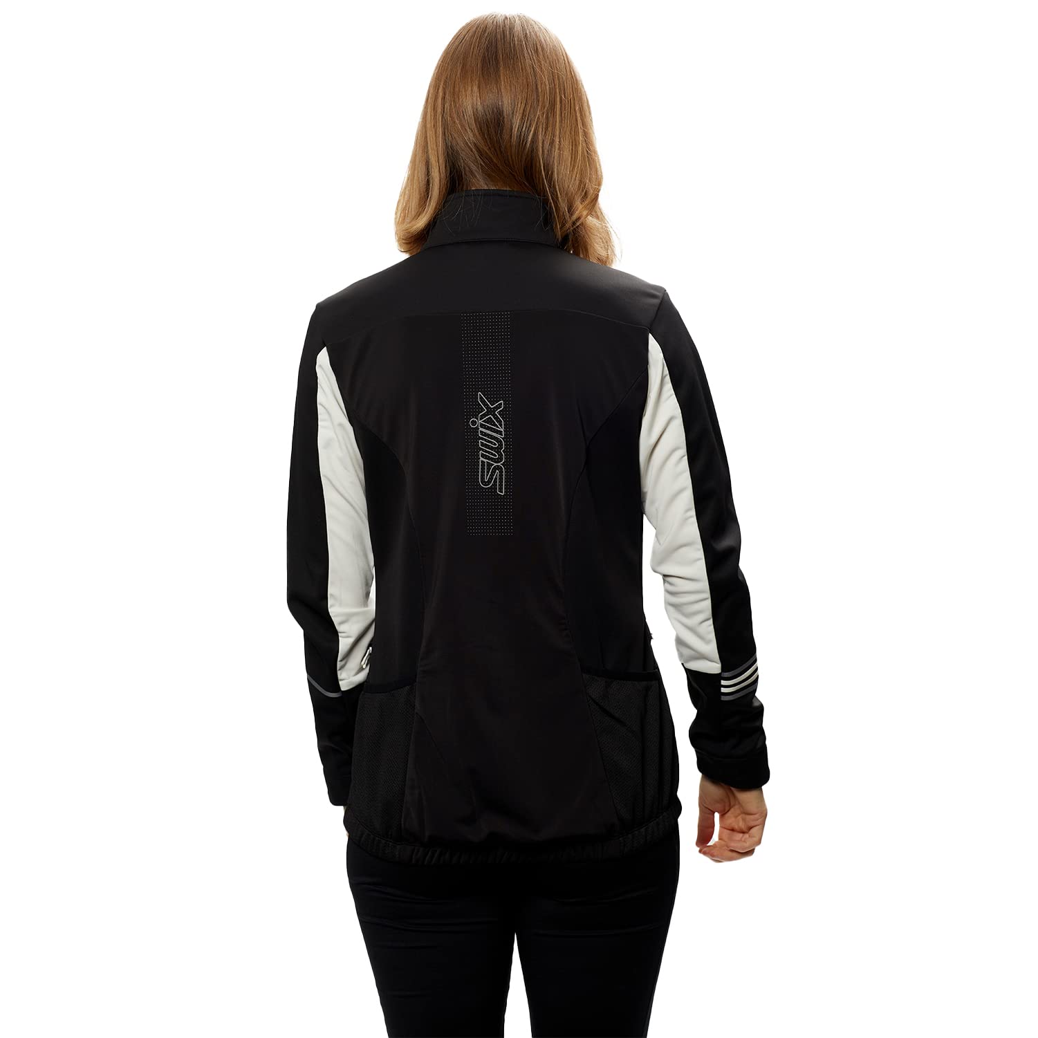 SWIX Women's Tokke Water-Repellent Breathable Lightweight Softshell Comfortable Fit, Black, Small