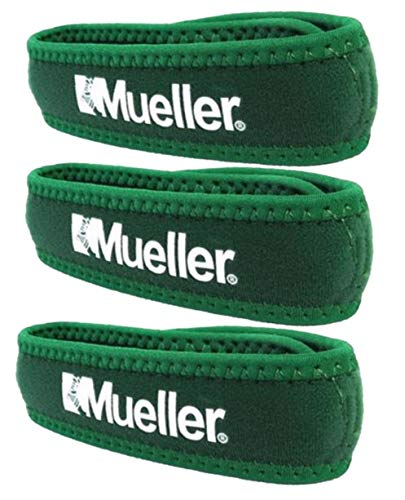 MUELLER Sports Medicine Advanced SportCare Patella Strap, For Men and Women, Green, One Size Fits Most