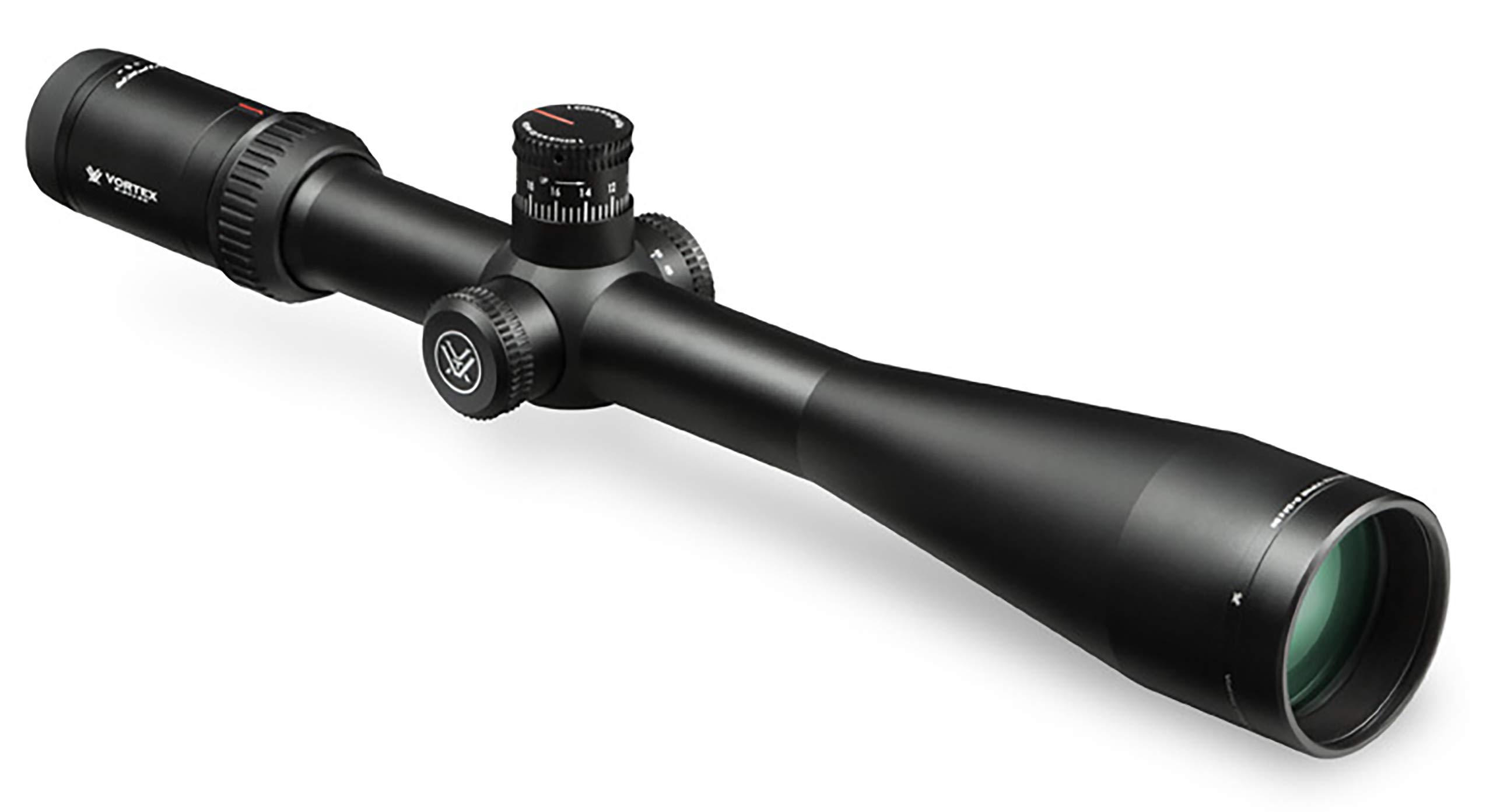 Vortex Optics Viper HS LR 6-24x50 First Focal Plane Riflescope + Plano All Weather 52” Rifle Gun Case Bundle