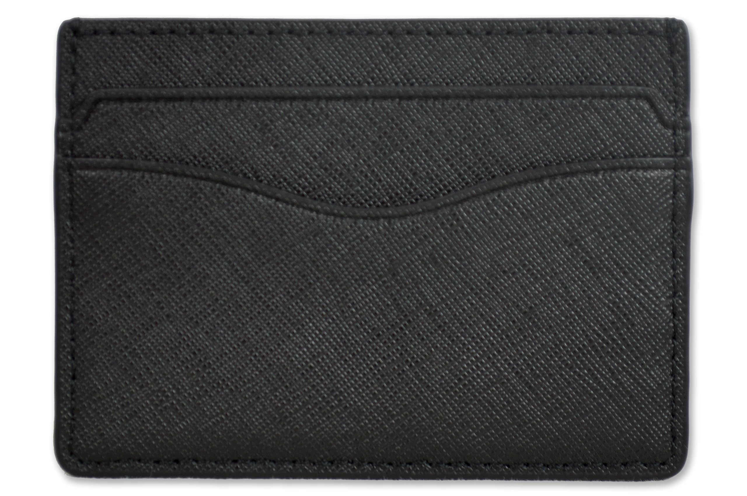 Tory Burch Womens 136101 Saffiano Leather Emerson Slim Card Case Wallet, (001 Black)