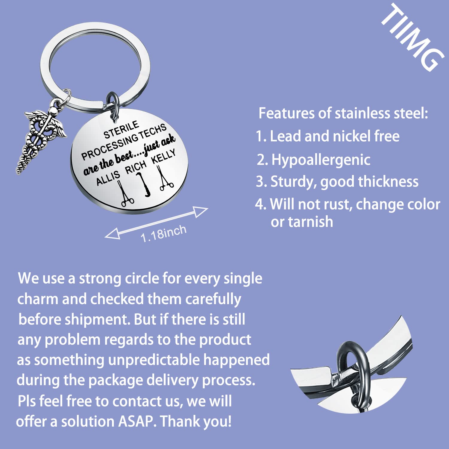 TIIMG Funny Sterile Processing Tech Gift SPD Tech Gift Lab Tech Gift Operating Room Nurse Gift (STERILE PROCESSING)