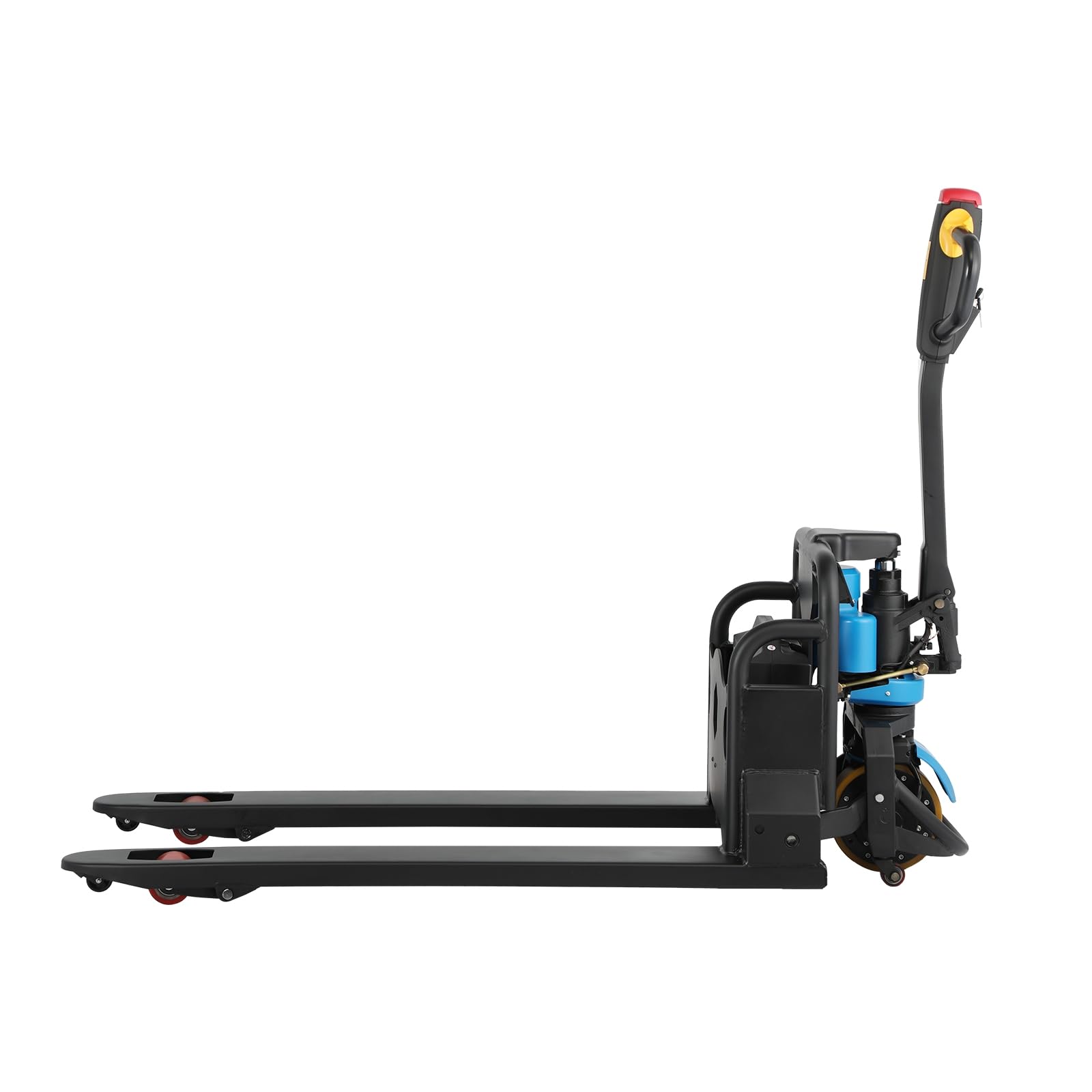 Tory Carrier Full Electric Power Pallet Jack 3300lbs Capacity Lithium Battery Electric Pallet Trucks 48" x27" Fork Size-Blue Style