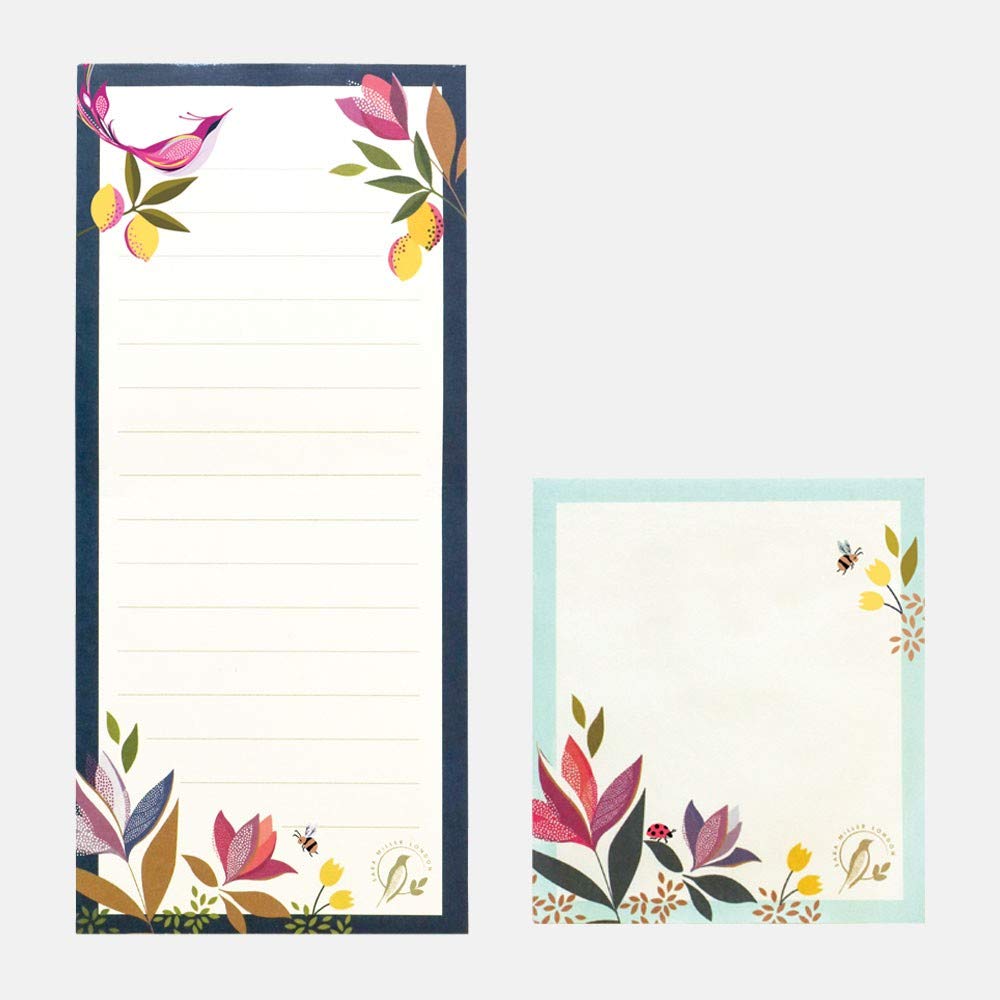 Portico Designs Ltd Sara Miller Set of 2 Orchard List Pads