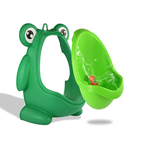 Potty Training Urinal for Boys, Cute Green Frog Training Urinal/Potty Urinal Pee Trainer Urine