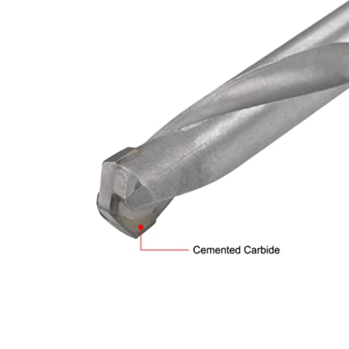 uxcell Cemented Carbide Twist Drill Bits 16mm Metal Drill Cutter for Stainless Steel Copper Aluminum Zinc Alloy Iron 4 Pcs