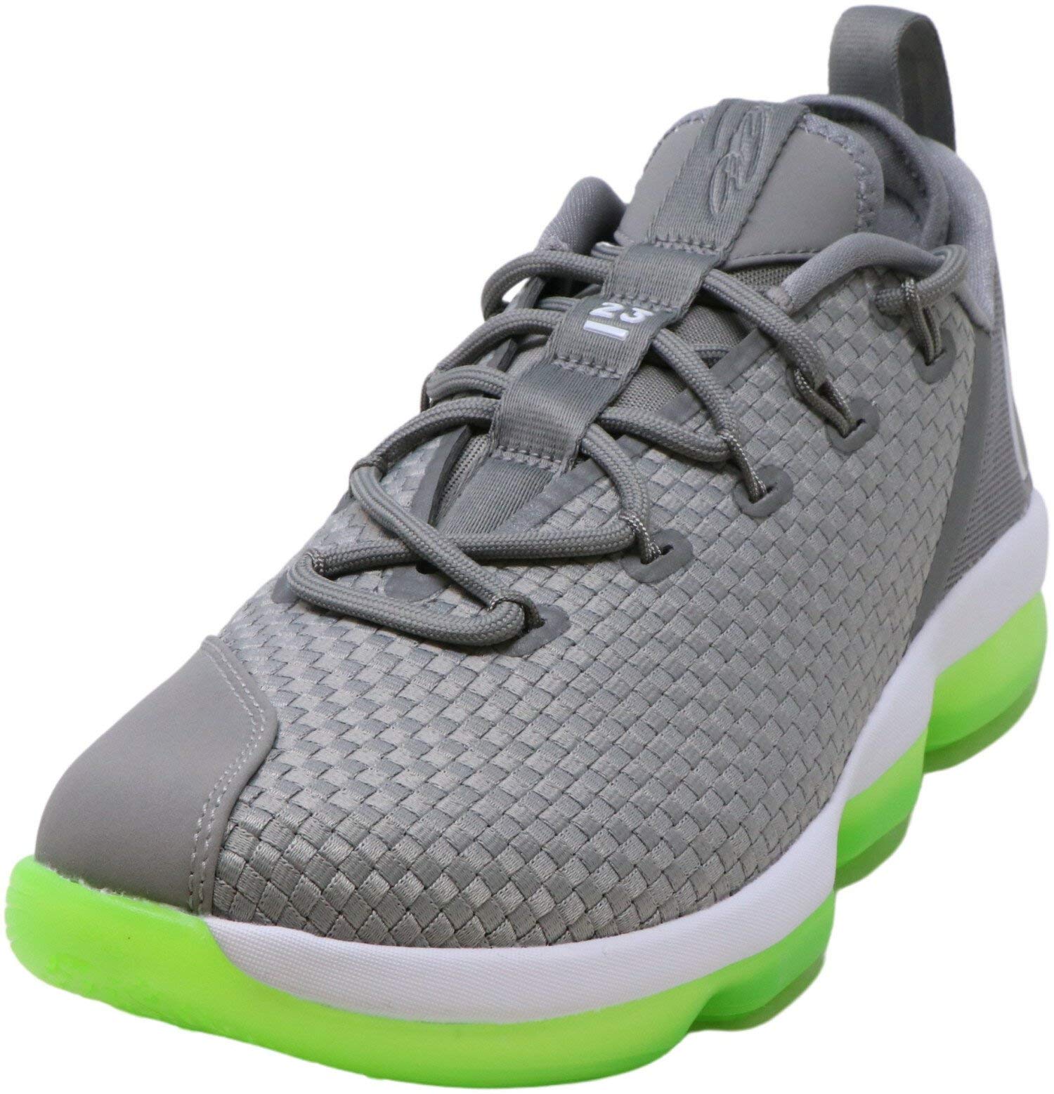 Nike Mens Lebron XIV Low Gym Fitness Basketball Shoes Gray 10.5 Medium (D)