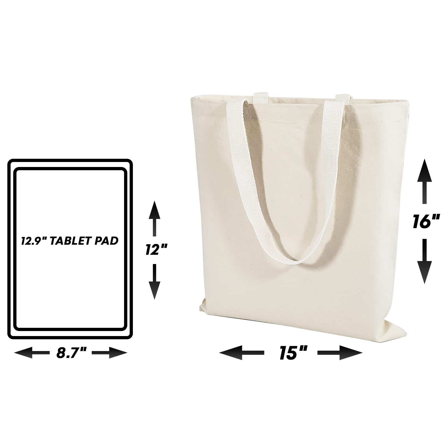 TBF Personalized Bride Tote Bag Wedding Bachelorette Bridal Shower Bridesmaids Bachelorette Cute Canvas Gift Bags (Ring Bearer (1 Pack))