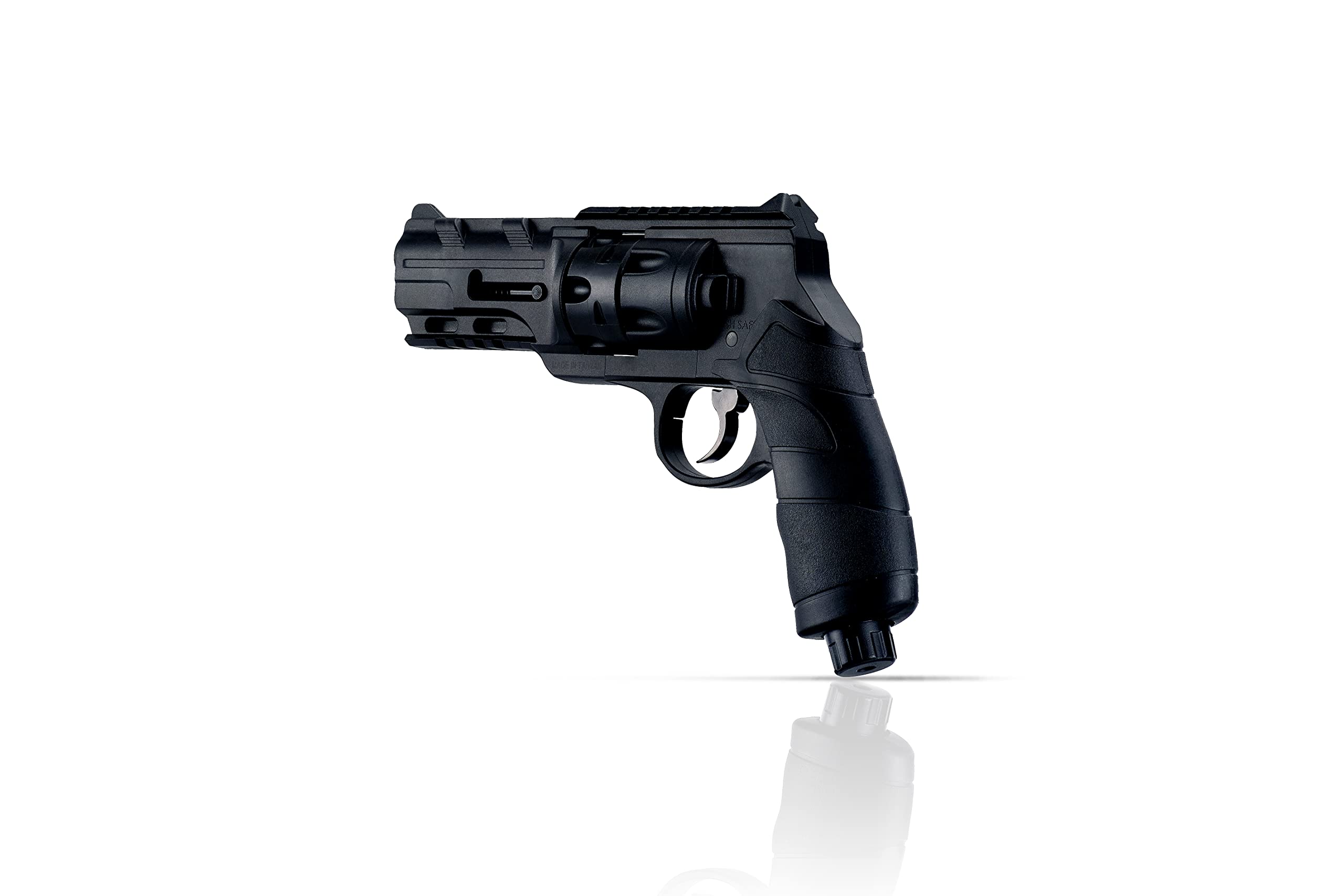 Mercury Rise Torpedo Revolver .50 Caliber Pistol (Black) and One Extra TR50 Pistol Cylinder and .50 Cal Pepper Balls (10 Count)