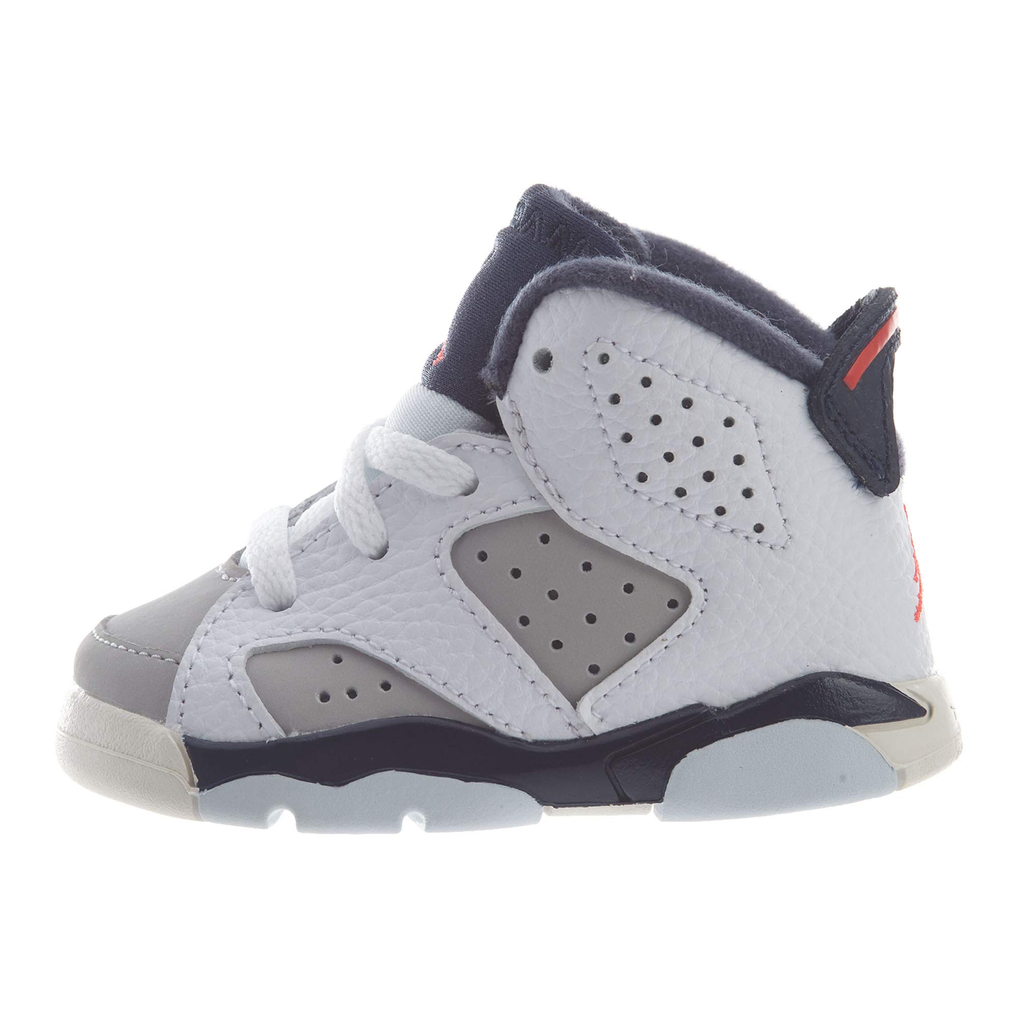 Nike Toddler Jordan 6 Retro Tinker White/Infrared 23-Neutral Grey (10 M US Toddler)