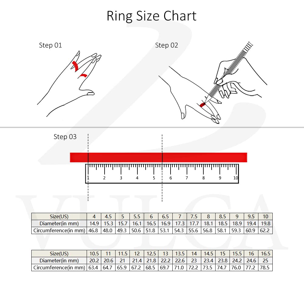 Vulca 8mm Tungsten Carbide Wedding Ring with Guitar String Inlay - Silver Engagement Ring For Men's and Women's Wedding Band (10,Silver-W08)