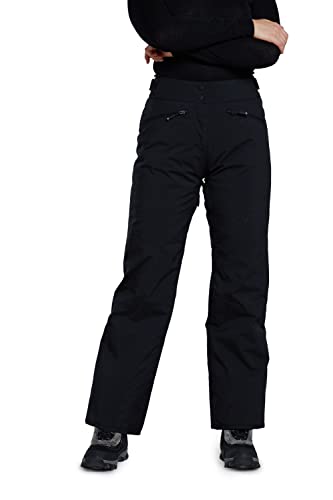 Mountain Warehouse Isola Womens Extreme Ski Pant - Winter Snow Pants Black 8