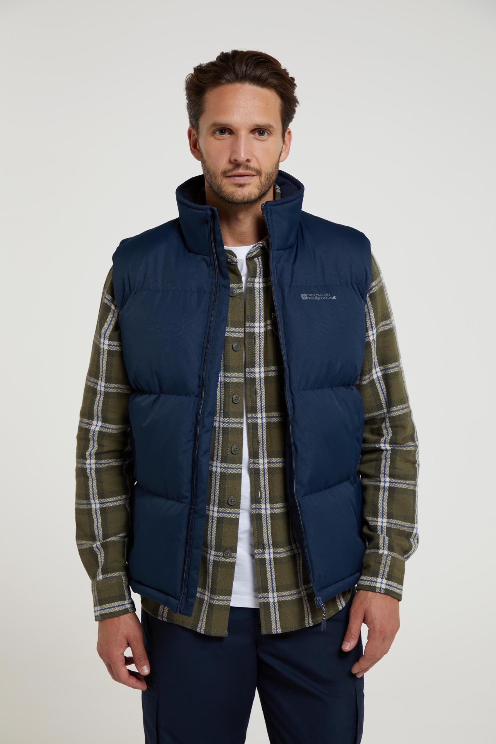 Mountain Warehouse Rock Mens Insulated Vest Black X-Small