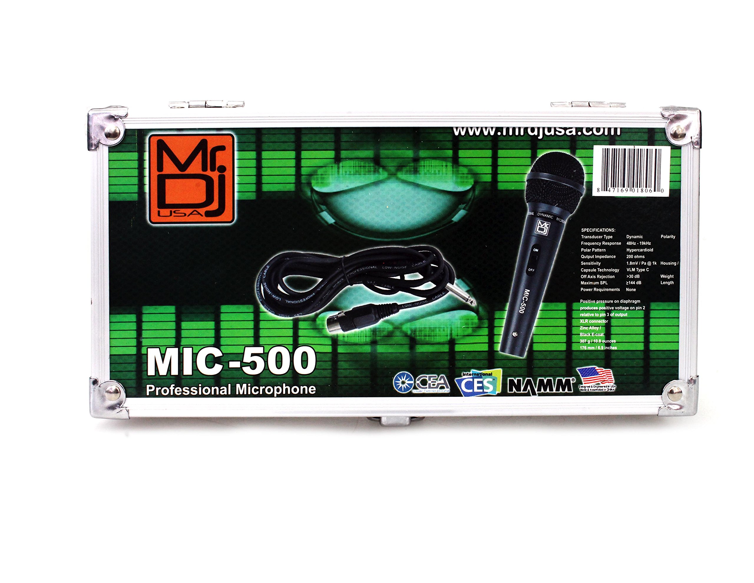 Mr. Dj MIC500 Uni-Directional Dynamic Microphone
